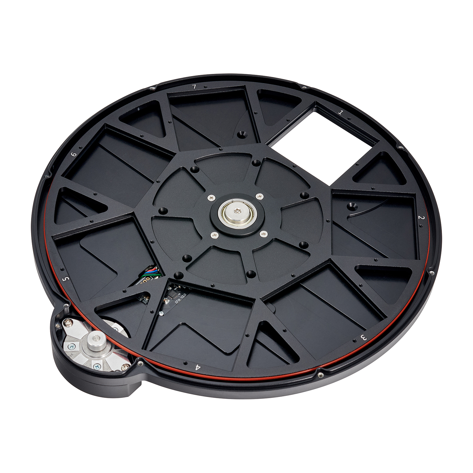 ZWO 7x 50mm Square Filter Wheel | First Light Optics